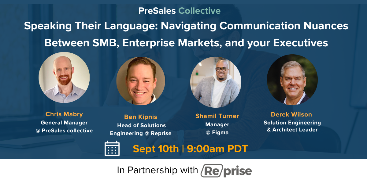 Increase your impact as a Presales Professional | PreSales Collective